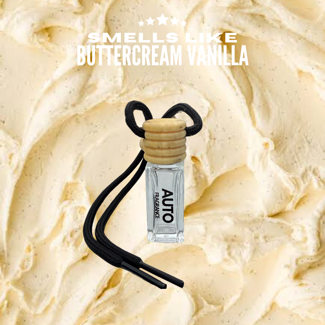 Buttercream Vanilla Car Air Freshener – Auto Fragrance